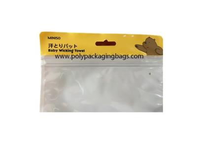 China Breathable And Customizable Transparent Zipper Composite Packing Bag for sale