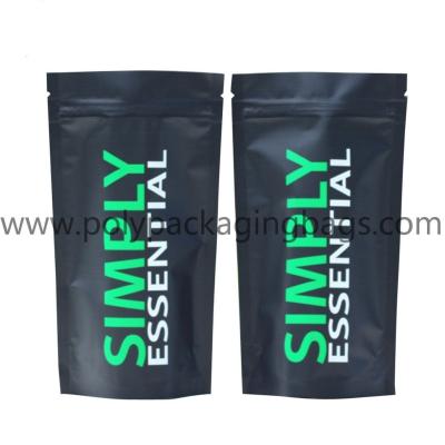 China Resealable Ziplock Aluminum Foil Standing Up Pouches for sale