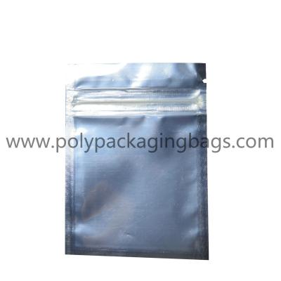 China Customed Waterproof Aluminum Foil Zip Lock Bag For Snacks for sale
