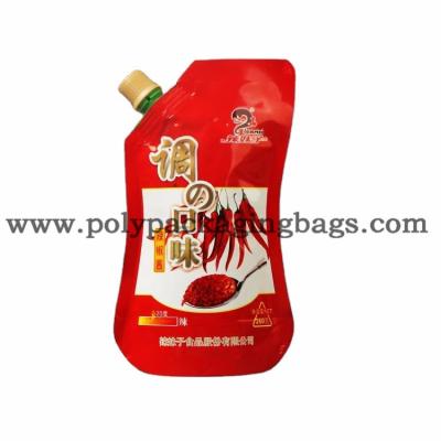 Cina il becco liquido della stagnola di plastica di alluminio 100mic insacca le borse gettate del sacchetto in vendita