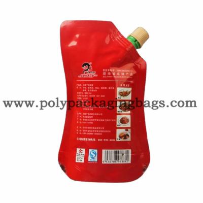 Cina il becco liquido della stagnola di plastica di alluminio 100mic insacca le borse gettate del sacchetto in vendita