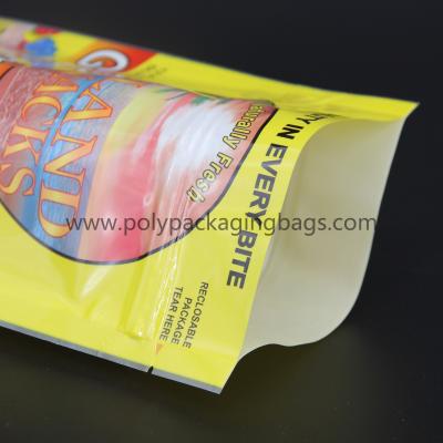 China Snacks Packaging Ziplock Plastic Stand Up Pouch for sale