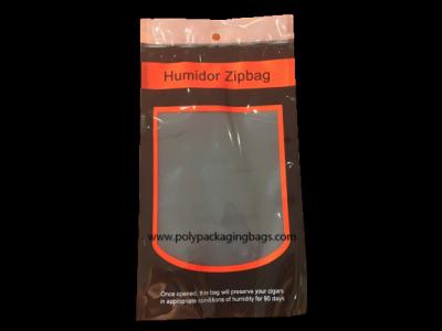 China sacos superiores do Humidor do charuto do zíper Resealable de 135×255mm à venda