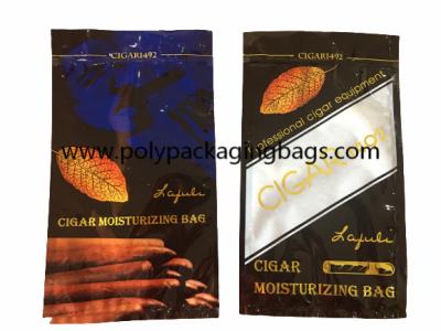 China Custom Printed High Quality Cigar Leaves In Plastic Composite Packaging Bags à venda