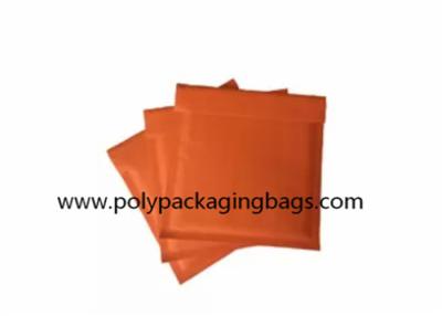 China Orange Self Seal Padded Kraft Bubble Mailer Envelopes for sale