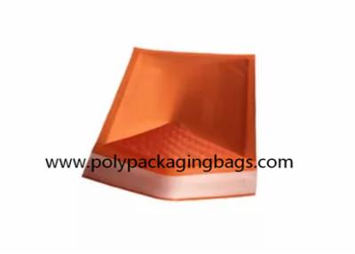 China Orange Self Seal Padded Kraft Bubble Mailer Envelopes for sale