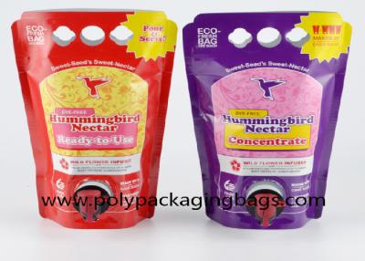 Cina Il di alluminio del doppio fondo 1.5L 3L 5L ha gettato i sacchetti che imballano le borse con la spina in vendita