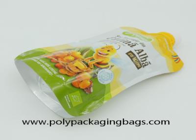 China Jelly Packaging Aluminum Foil Suction Nozzle Bags 50ml 100ml Bag With Nozzle Stand Up Bag With Spout for sale