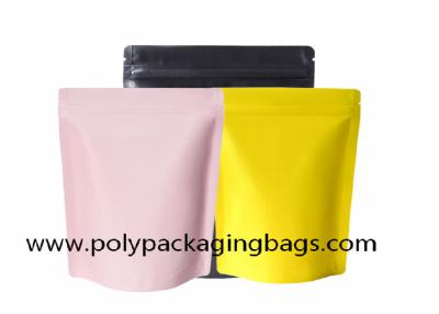 China 180 Micron Pure Color Aluminum Foil Bag For Nut Packaging for sale