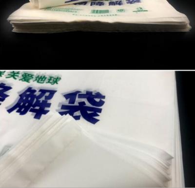 China Biodegradable Gravure Printing PLA PBAT Packaging Poly Bags Shopping Pouch Bag for sale
