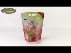 Custom Design Foil Pouch Aluminium Sap Wijnzak Grote capaciteit Foil Pouch