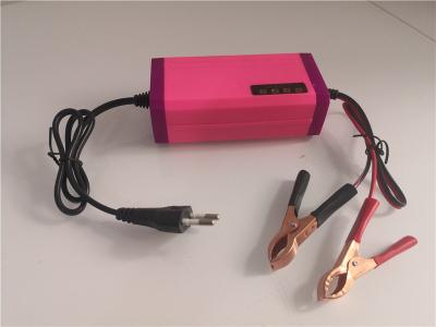 中国 LED LCDの表示を持つ脈拍修理鉛酸蓄電池の充電器12V 4Aのオートバイのカー・バッテリーの充電器 販売のため