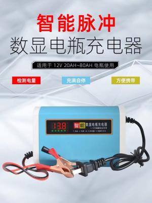 Cina Caricatore/sostenitore completamente automatici LCD A PIÙ STADI del galleggiante della batteria dell'esposizione 6V/12V 0.8A/3.8A Smart in vendita