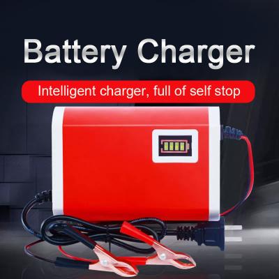 中国 LCD表示との12V 5Aのオートバイのカー・バッテリーの充電器の脈拍修理鉛酸蓄電池の充電器12V 5A 販売のため