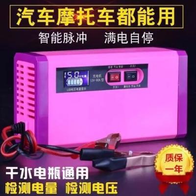 China C.C. acidificada ao chumbo esperta do carregador 220v do gotejamento da bateria do velomotor para o 