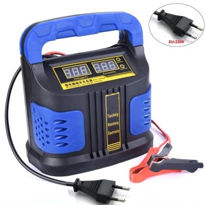 China O AUTO sinal de adição ajusta o carregador de bateria 350W do impulsionador do carro do LCD 12V 24V 14A à venda