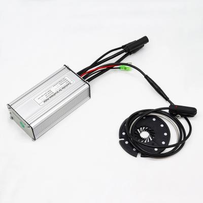 Cina esposizione LCD del regolatore di 36V 350W 48v 500w di Throttle Brake del sensore senza spazzola di PASSO DI DANZA in vendita