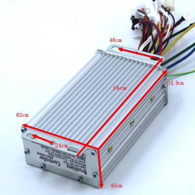 China 72V 1500W Vehicle Speed Controller Scooter Low High Brake for sale
