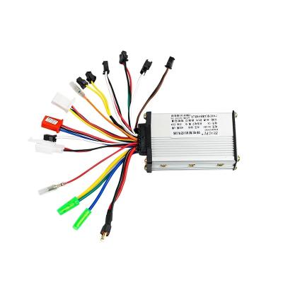 China Aluminum 36v 48v 350w Vehicle Speed Controller Dc Motor Ebike for sale