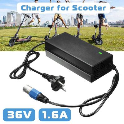 Cina motorino maschio di Ion Battery Chargers 3pin XLR del litio di 36V 1.6A in vendita