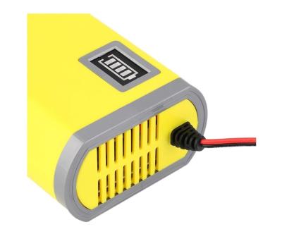 China 12V6A Full Automatic Car Battery Charger 110V 220V Smart Lead Acid AGM GEL for sale