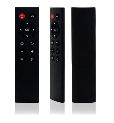 China 2,4 controle remoto plástico preto de controle remoto universal de G IR M10 para caixa superior ajustada à venda