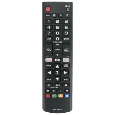 Cina Misura telecomandata della sostituzione dell'ABS 3D Smart akb75095314 per il LG 4K UHDTV con NETFLIX E LE FUNZIONI di AMAZON in vendita