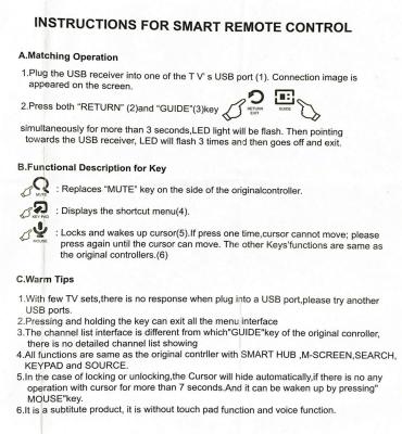 Cina Elemento universale TV astuta USB a distanza di BN94-07557A per Samsung TV astuta in vendita