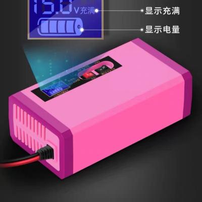 China Controle de temperatura acidificado ao chumbo do carregador de bateria 12V10A do reparo do pulso do carro à venda
