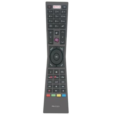 Cina Nuove misure telecomandate della TV RM-C3231 RMC3231 per Currys JVC Smart 4K LED TV con NETFLIX YouTube in vendita