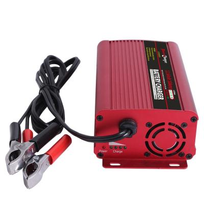 中国 アルミニウム貝ファン冷却車12vのリチウム イオン電池の充電器12.6v 販売のため