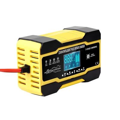 Cina caricatore intelligente accumulatore per di automobile di tensione LCD di riparazione di impulso del touch screen di 12V 10A in vendita