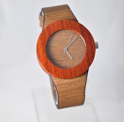 China redsandal wood watches wathch with Japan movement watch wooden band ,OEM/ODM are welcome,MOQ:100pcs for sale