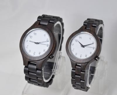 China verawood watches couples wathch with Japan movement watch wooden band ,OEM/ODM are welcome,MOQ:100pcs for sale