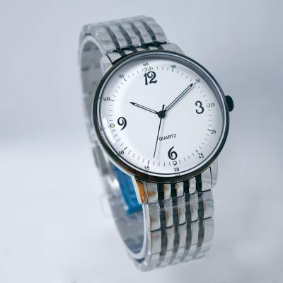 China IP platingStainless steel bracelet chronograph watch, Swiss movt men's sport style, big opening 5ATM waterproof for sale