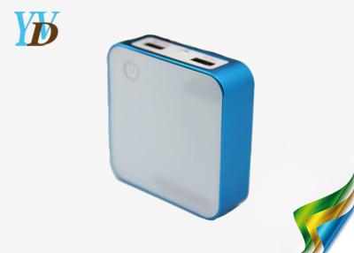 Cina La Banca doppia blu ricaricabile mobile di potere del caricatore 6000mAh USB del cellulare in vendita