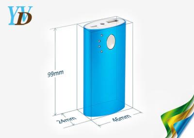 Cina Blu mobile portatile della Banca di potere dello Li-ione del backup 6000mAh di viaggio ricaricabile in vendita