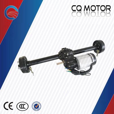 China electric rickshaw/tricycle drive 33 inch rear axle disc/drum brake motor for sale