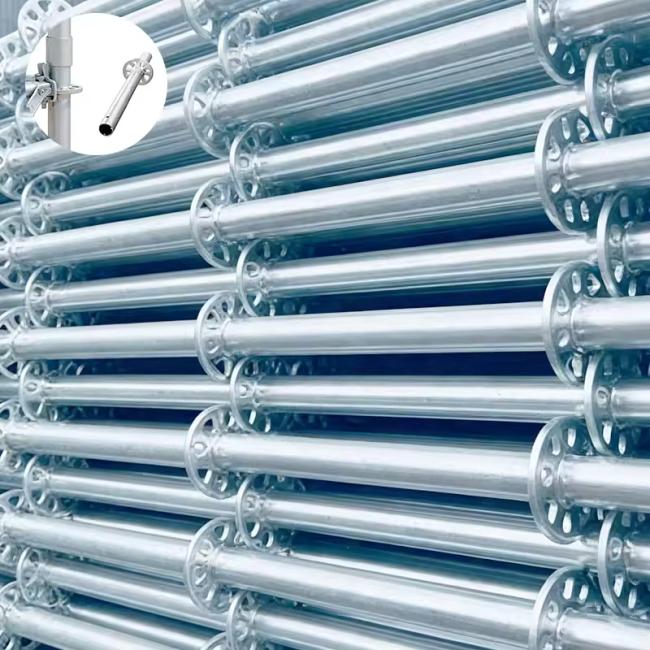 Standardized Hot-dip Galvanized 1000MM Ringlock Scaffolding System for Airport Construction