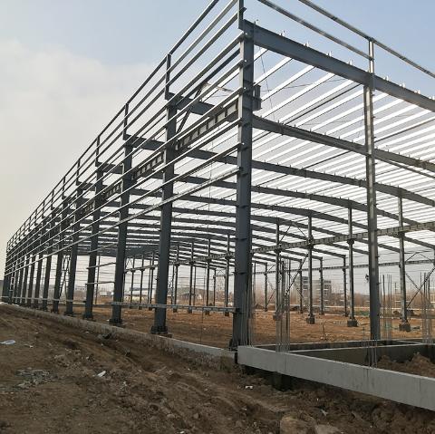 Quality Customizable Agricultural Steel Frame Building for Crops Machinery / Livestock for sale