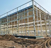 Quality Q235 Q345 Commercial Steel Building Fast Installation Weather Resistant for sale