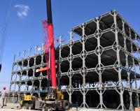Quality Local Commercial Steel Building Construction Fireproof Powder Coated for sale