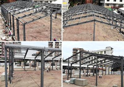 China Fire Resistant Customized Prefab Steel Structure for Quick Assembly Residential Steel Frame Building for sale