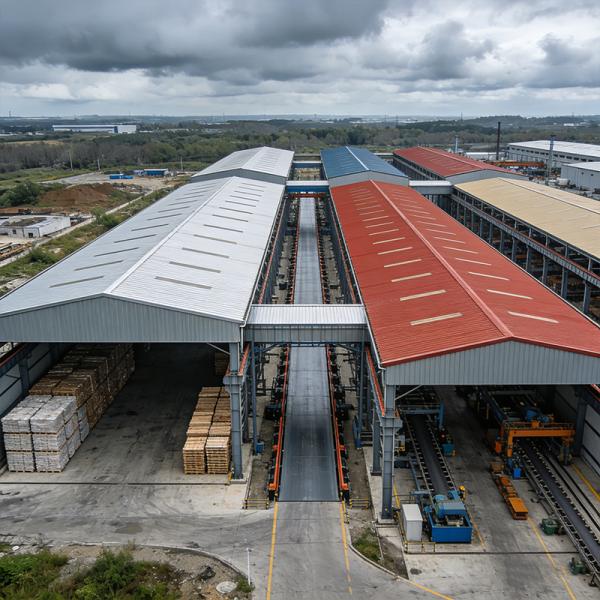 Quality Customizable Dimensions High-Strength Steel Frame Warehouse with Corrosion Resistant Coating for sale