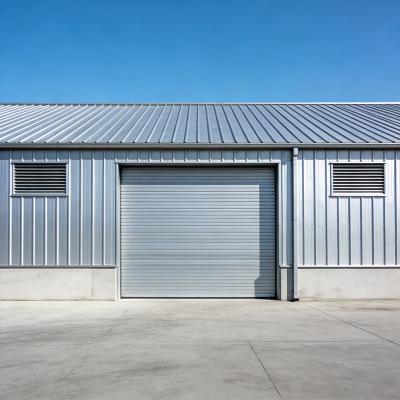 China Clear Span Interior Steel Frame Warehouse with 500 kg/m² Load Capacity and Galvanized Anti-Rust Coating for sale
