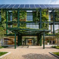 Quality Prefab Commercial Steel Frame Building for Office / Retail Projects for sale