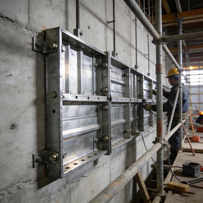 Small steel formwork for outdoor construction - view 6