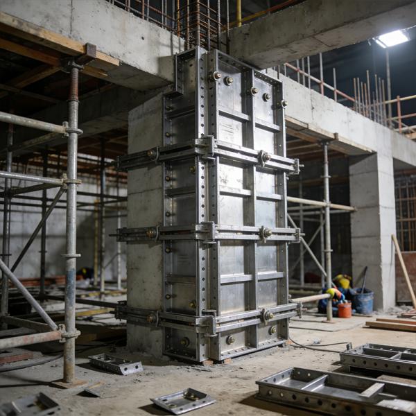Quality Corrosion Resistant Reusable High Strength Steel Formwork for Outdoor Construction for sale
