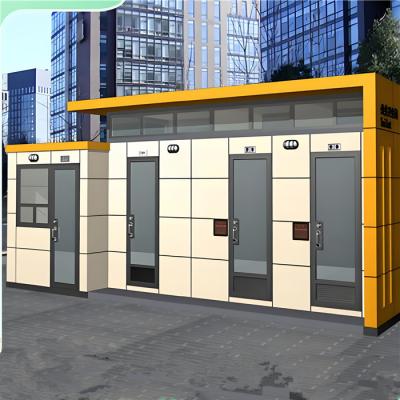 China Convenient Portable Restroom Container Eco Friendly For Temporary Locations for sale