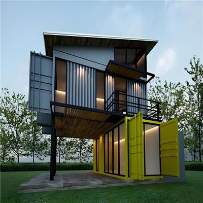 China Hotels Homestays Prefabricated Container Houses Green Low Carbon for sale